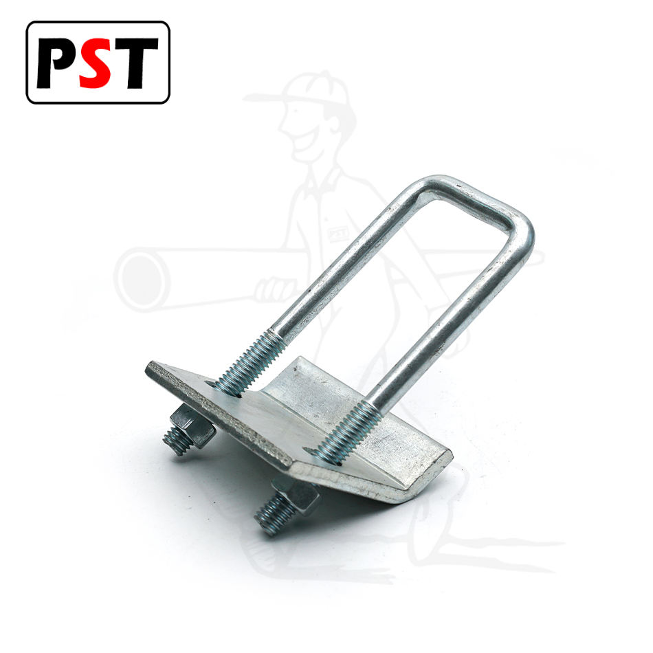 Square U-Bolt Beam Clamp for Strut Channel Support | Carbon & Stainless ...