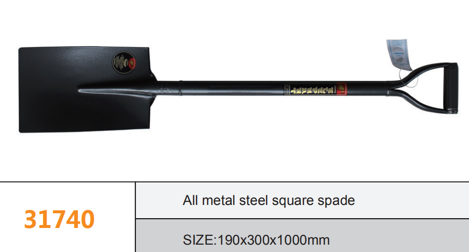 31740 All Metal Steel Square Spade Elephant Brand Shovel Spade Nigeria ...