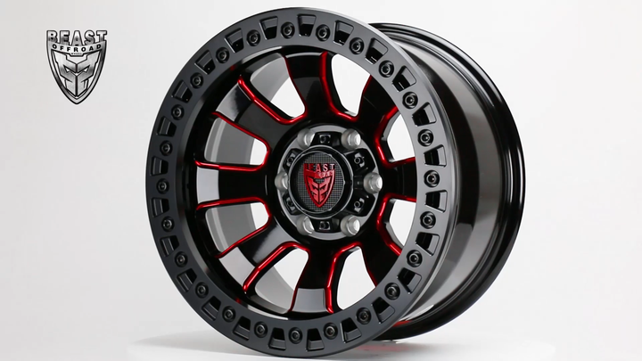 17inch Beast Offroad Wheel #9604 - High Performance Beadlock