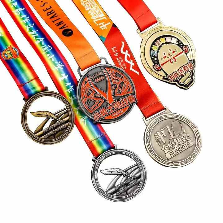 Customized Zinc Alloy Portable Medals Manufacturer Gold Marathon ...