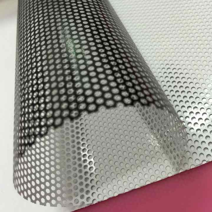 Perforated One Way Vision Mesh Vinyl Window Sticker Printing