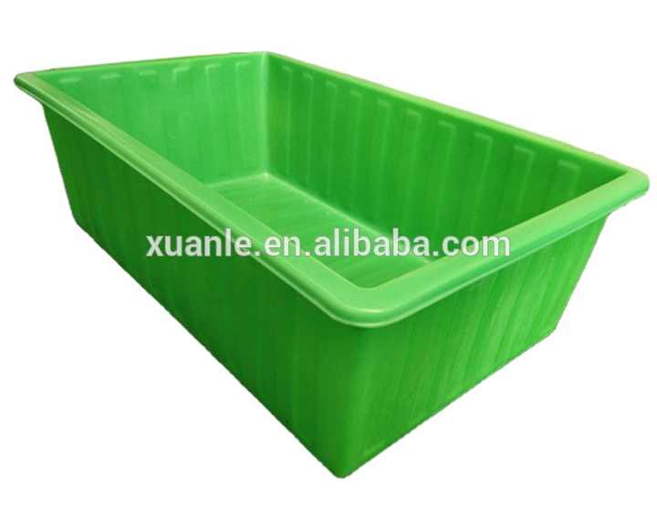 Square Shape PE 1000liter Plastic Water Storage Tub for Fish Farming ...