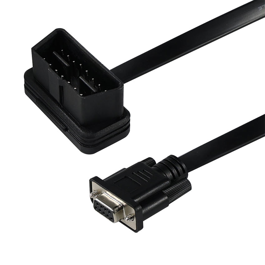 OBD-II to DB9 Diagnostic Adapter Cable - 16 Pin Connector