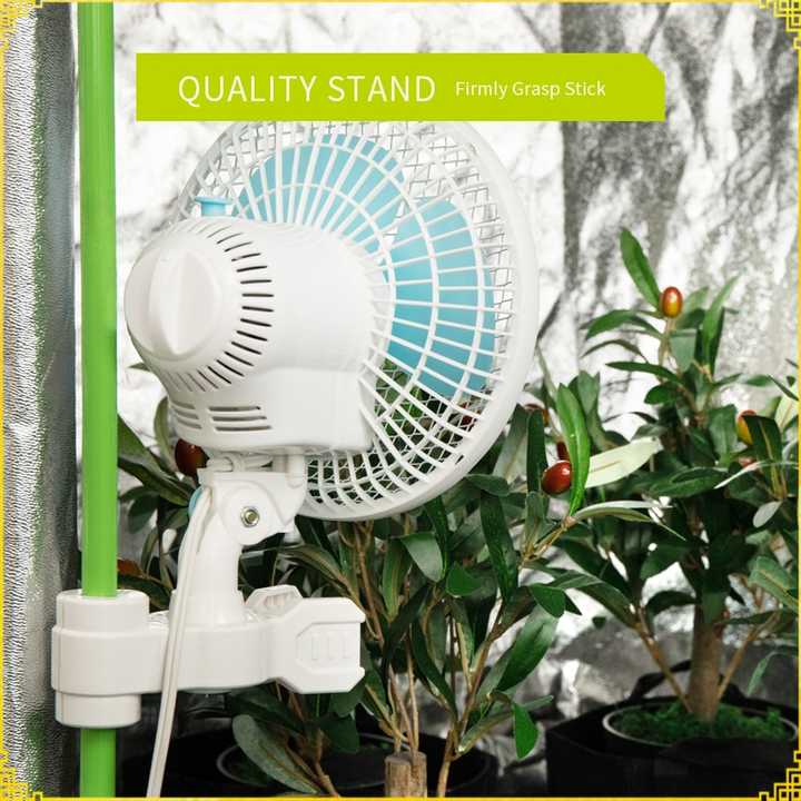 6 Inch Clip Fan 110V 120V 220V Oscillating Grow Tent Fan Oscillating ...