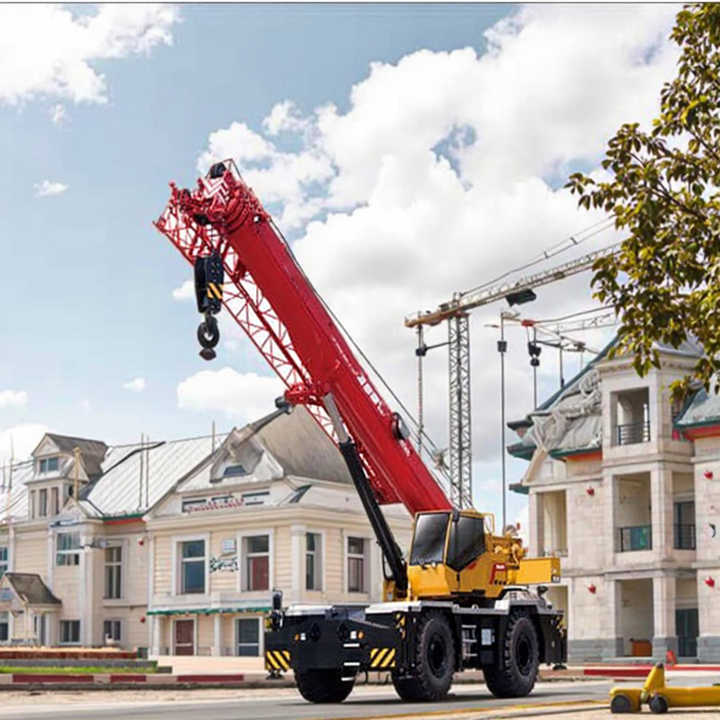 35 Tons Rough Terrain Crane Off-road Wheel Crane SRC350 with 45.2m Max ...