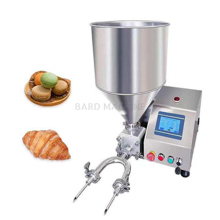 Factory Price Semi Automatic Cake Cream Puff Filler Pastry Dispenser ...