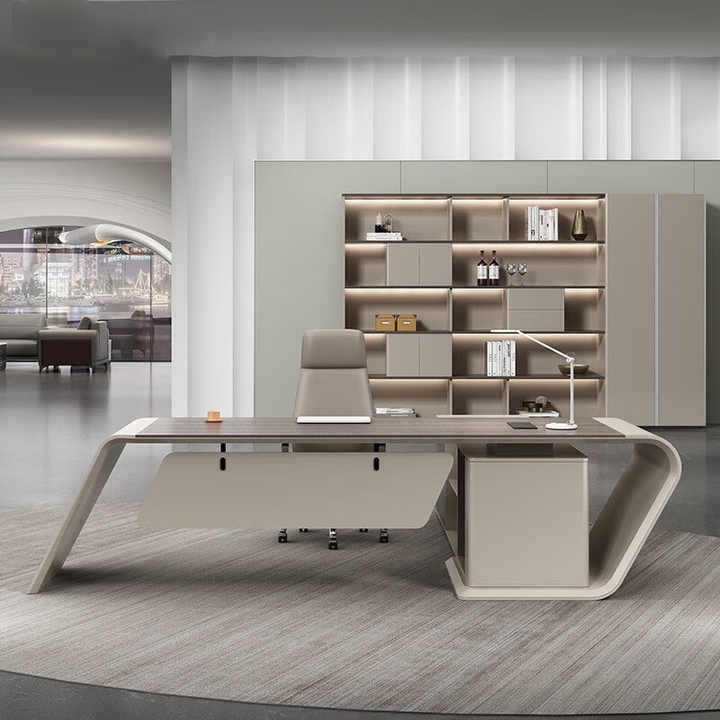 KD34 Escritorio Office Furniture boss Desk Manager Executive Office ...
