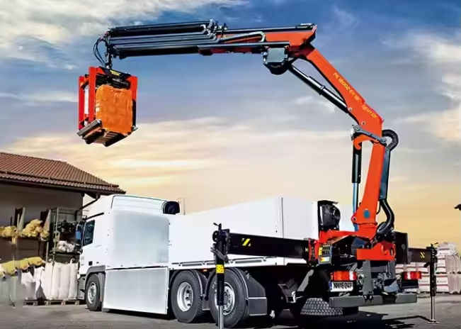Long - Lasting Crane SPS8000A Truck - Mounted Crane Built for ...