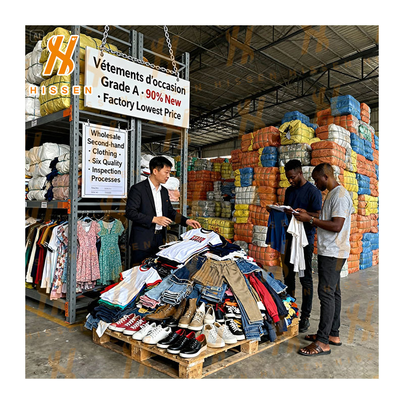Used Clothing Mix Bales of Women Men and Children Clothes Supplier ...