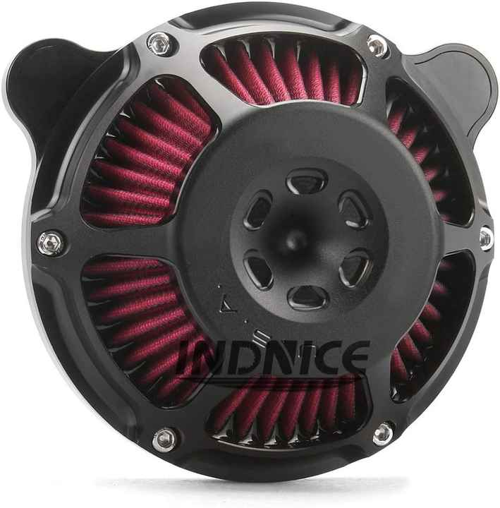 Motorcycle Black stage one Air Cleaner intake filter For Harley Touring ...