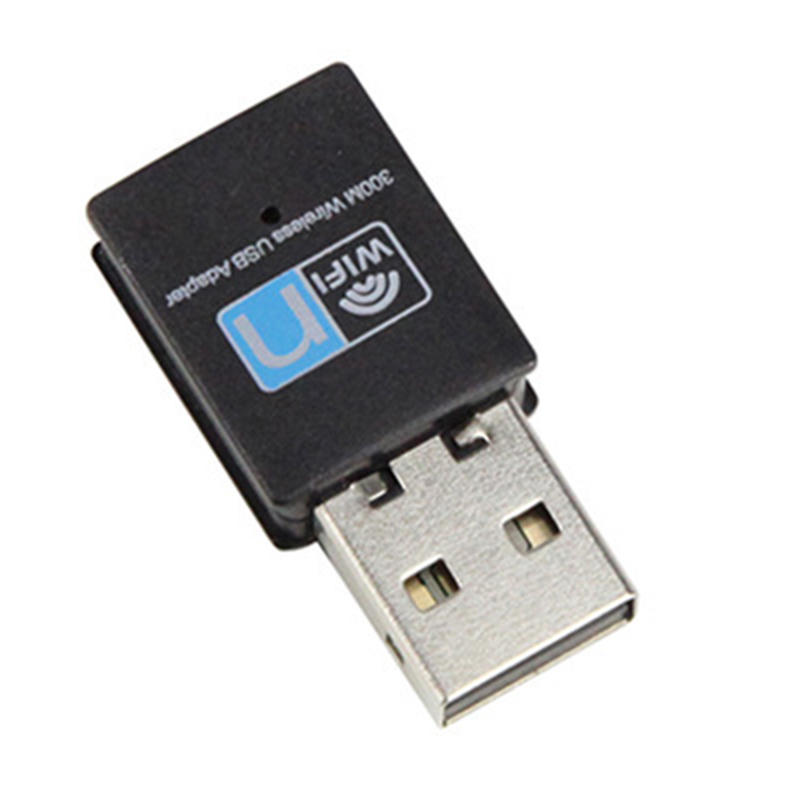 300 Mbps Mini USB Wireless Wi-Fi Adapter 802.11n USB Adapter wi-fi Dongle for Laptop PC Desktop ...