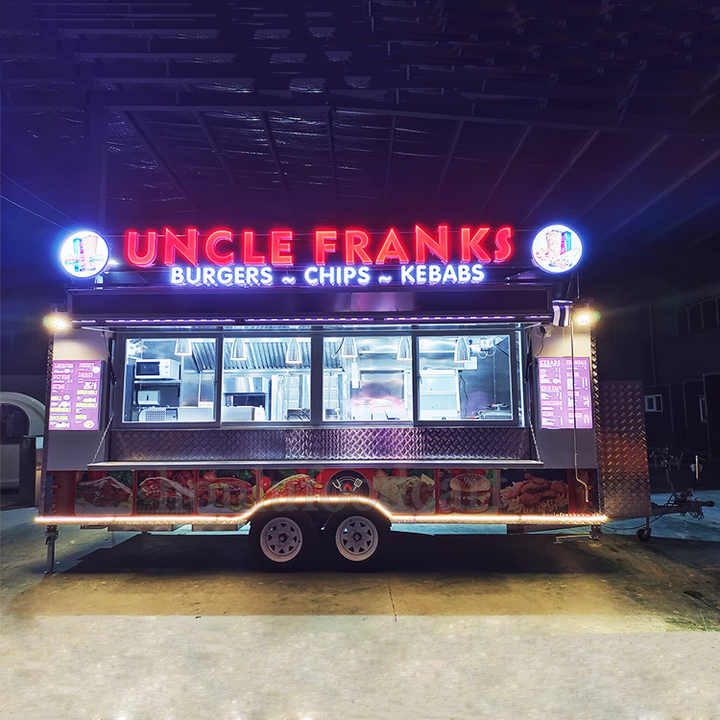 Drivable Food Truck - Kebabs Mobile Kitchen for Sale