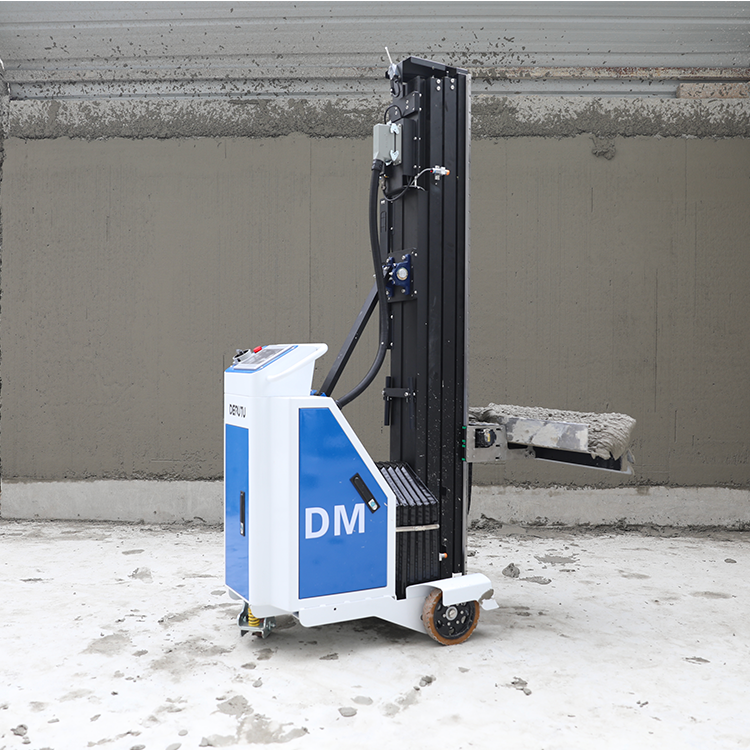 2025 DM Leading Pro Automatic Gypsum Plastering Machine for Wall Cement ...