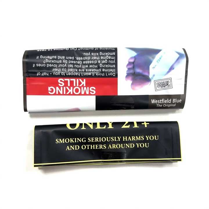 Wholesale Tobacco Baccy Bag Packing Zipper Rolling Tobacco Packaging ...