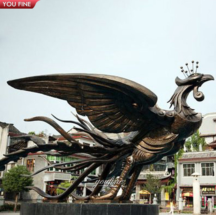 Phoenix Sculptures - Elegant Outdoor Decor Solutions