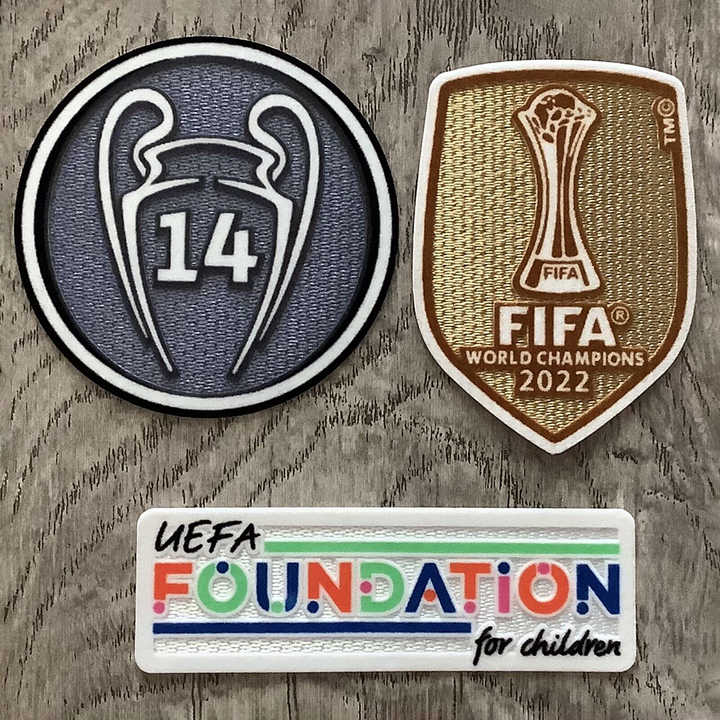 Custom Ucl Champions League Tatami Patch Badges Heat Transfer