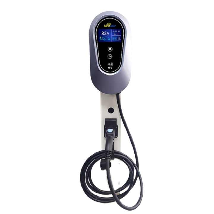 Wallbox Ev Charging Station Ev Solar Kit Cable Mobile Charger Portable ...