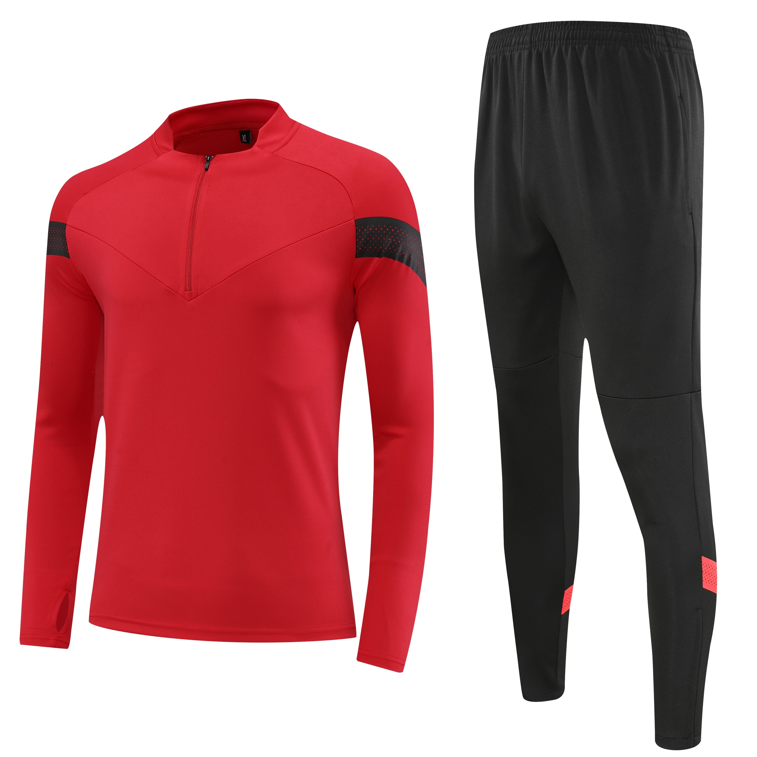 Wholesale Men's Custom Fashion Football Suit - Training Tracksuits