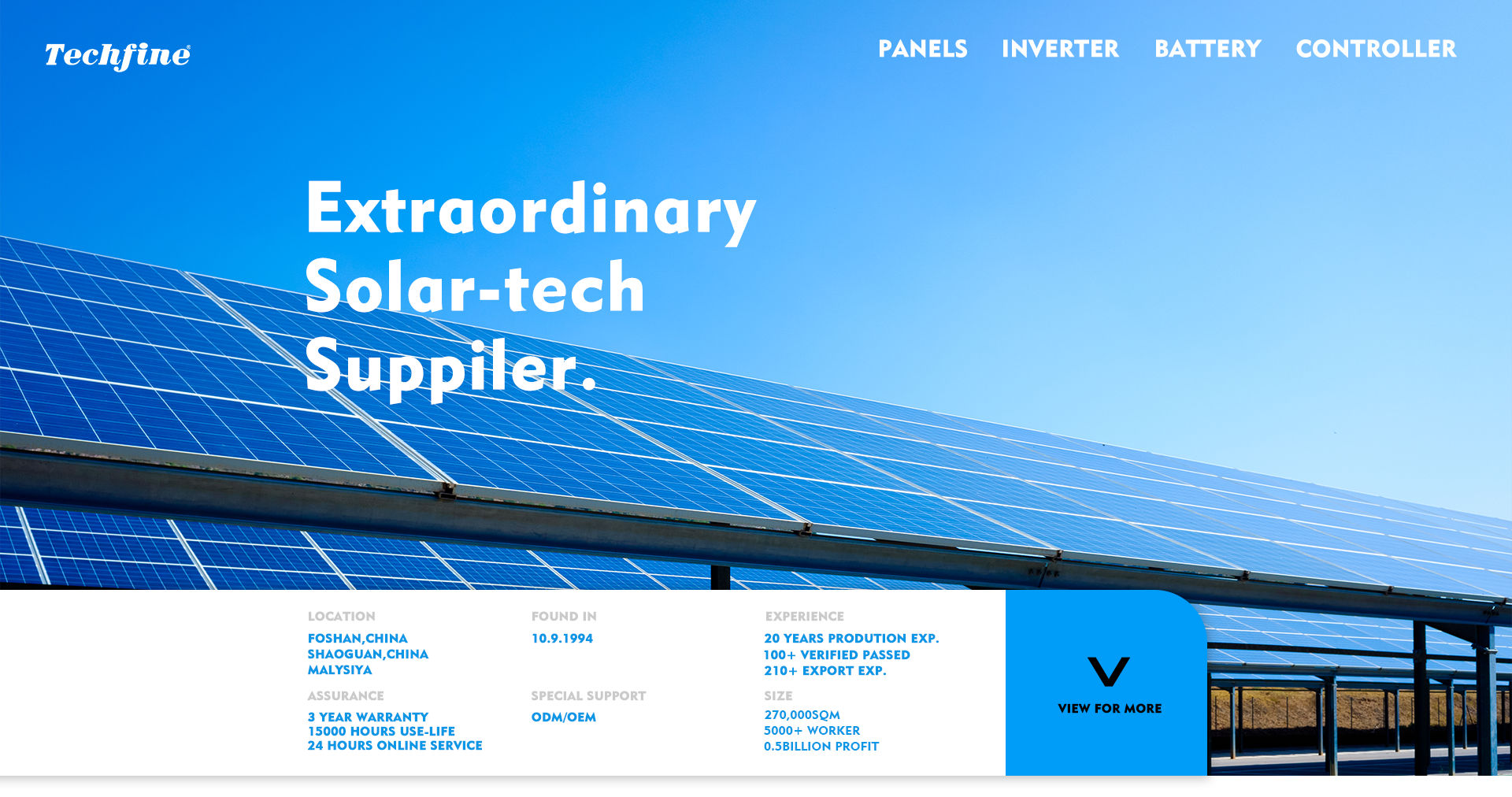 Foshan Phili-Ace Electronic Co., Ltd. - Solar Panels, Solar Inverter