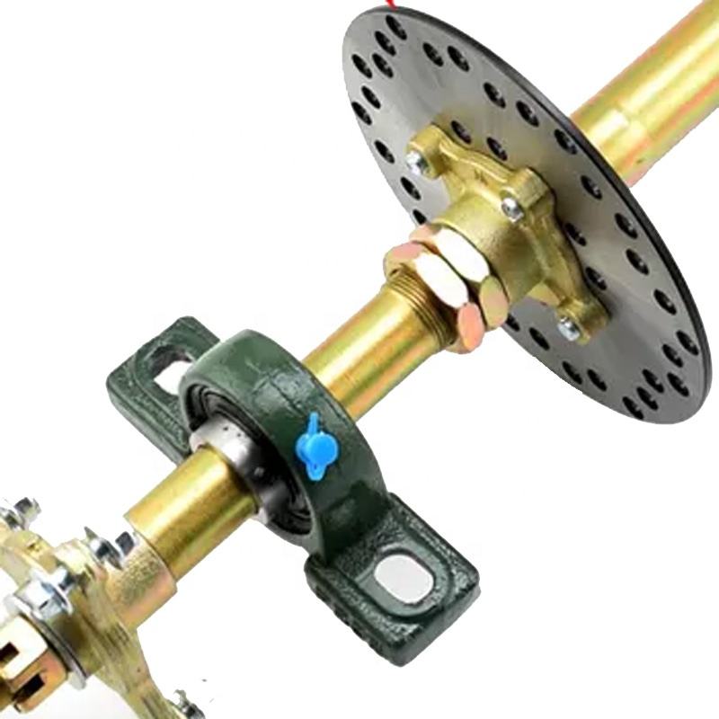 Rear Axle with Flange for ATV Quad Go Karts - Complete Assembly