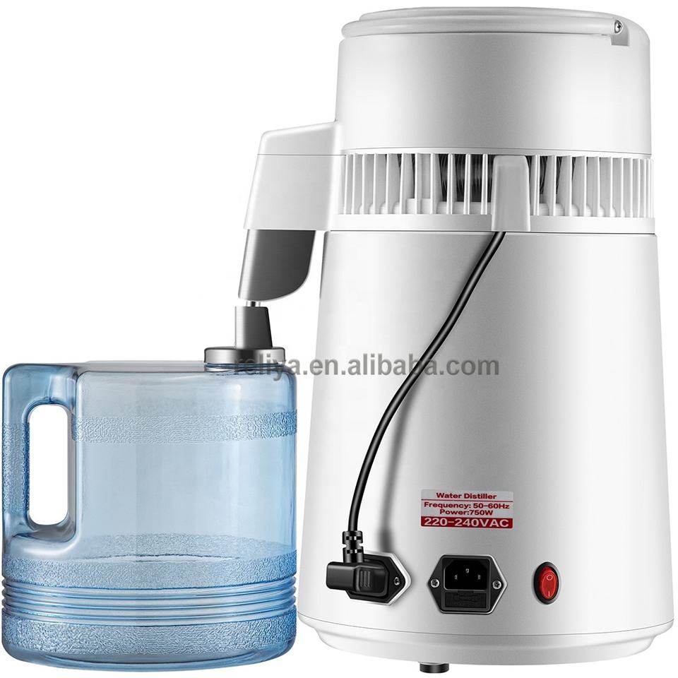 Distilled Water Machine Laboratory 4L Stainless Steel Electric ...