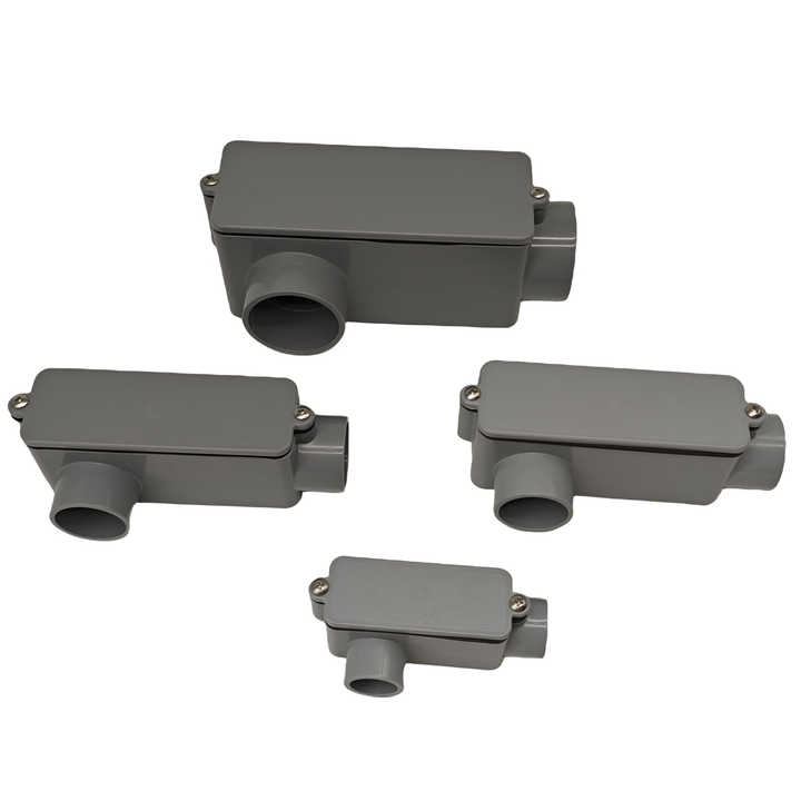 LR PVC Conduit Body - Durable, Waterproof, and ETL Listed