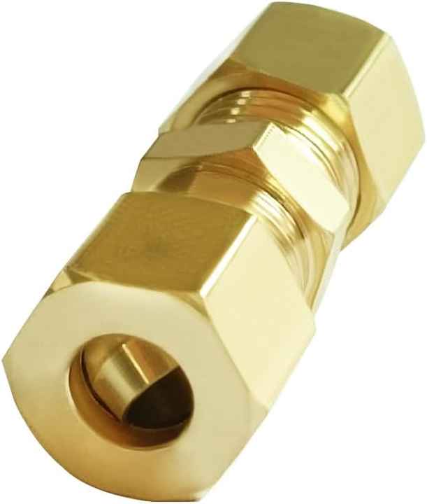 Brass Compression Sleeves Ferrules & Inserts Tube Tubing Insert Brass ...