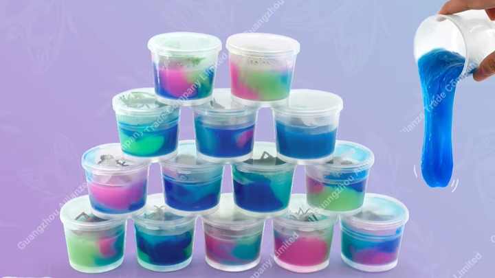 Eco-Friendly DIY Toy Slime Gift Box Set Non-Toxic Decompression Slime ...