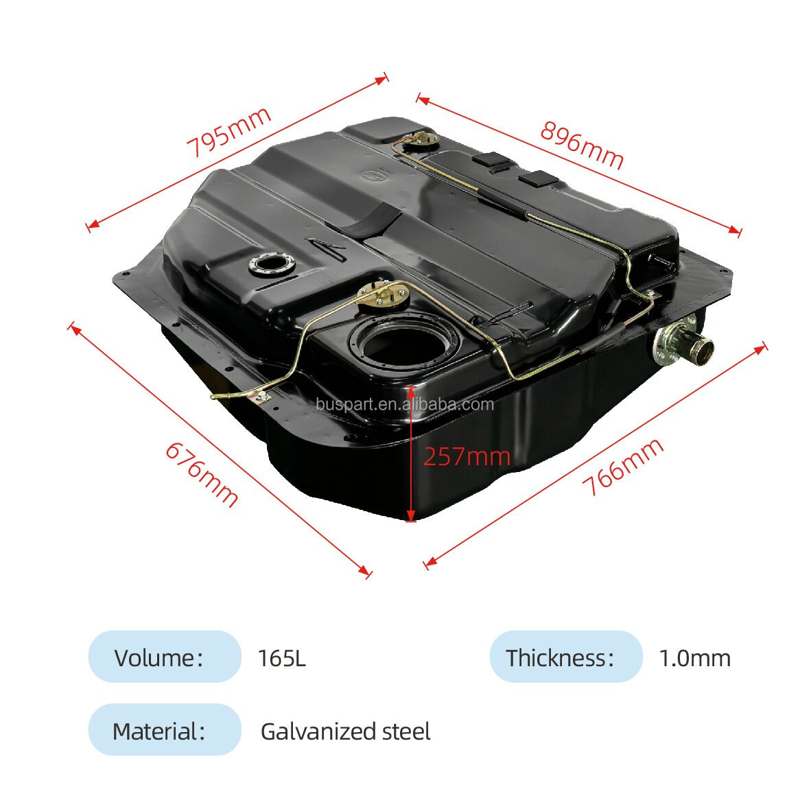 Wholesale Toyota Hiace Fuel Tank High-Capacity Fuel Tank, 180L ...