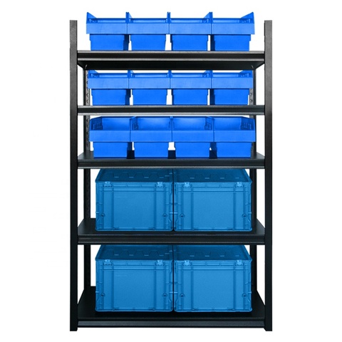 Warehouse Front Open Plastic Stackable Storage Pick Bins for Tool Parts ...