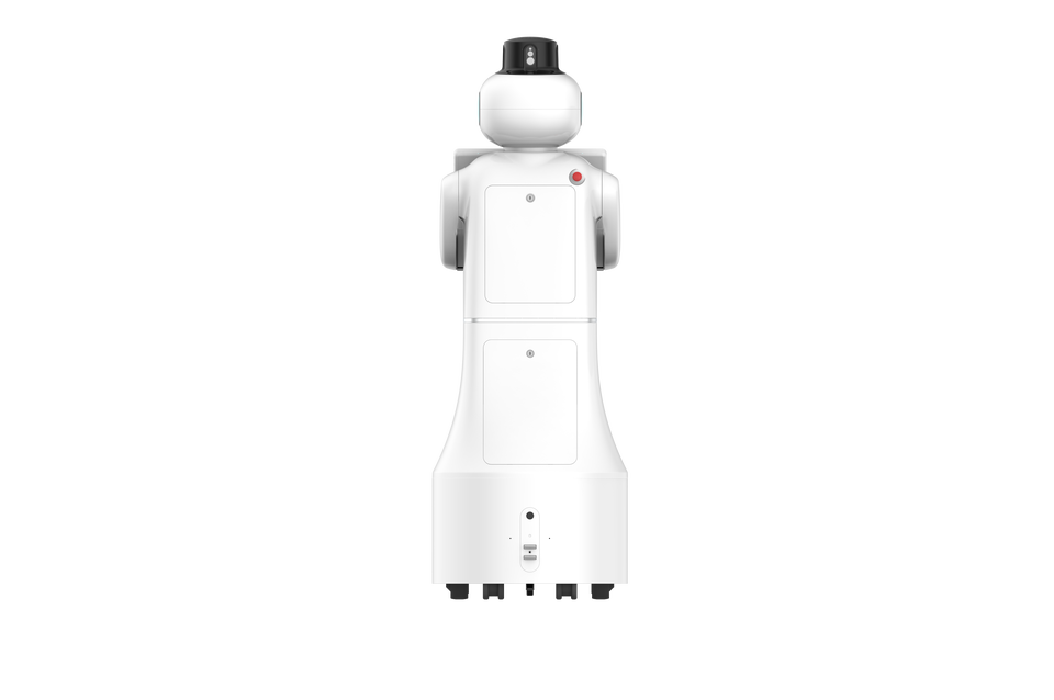 Mobile Reception Robot hotel hospital Voice Interaction Face ...