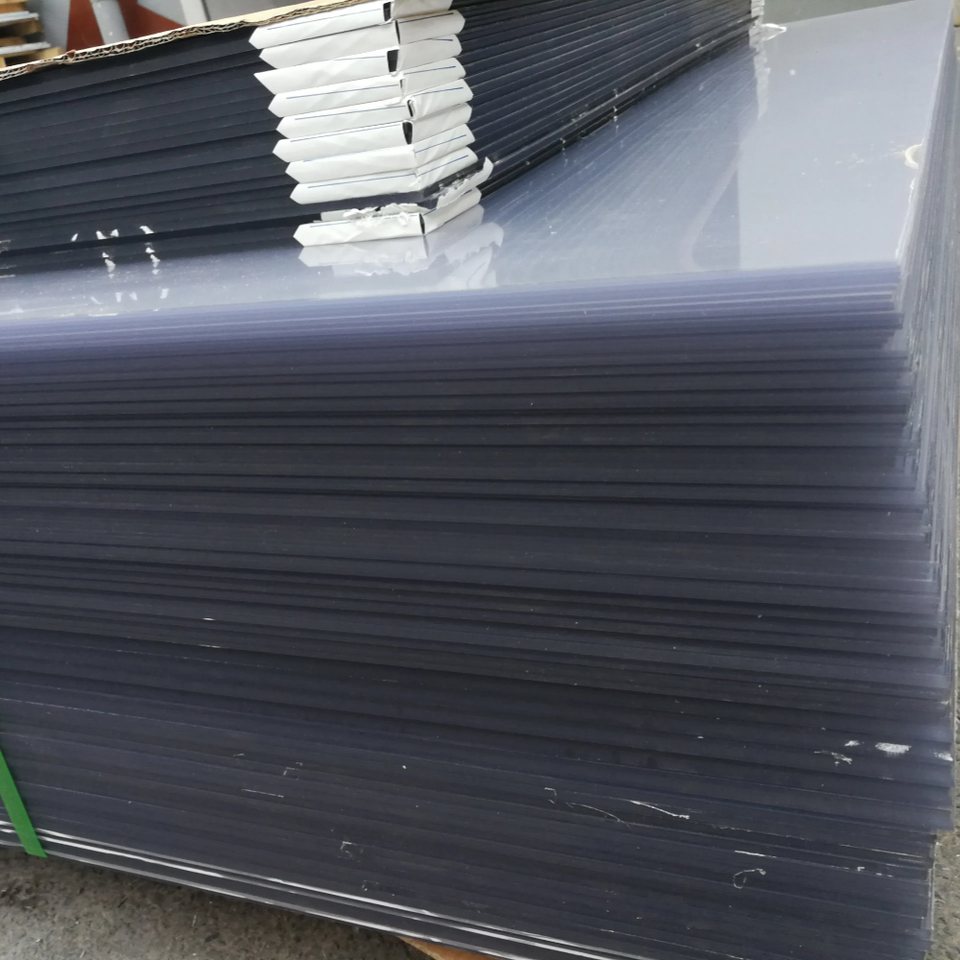 Wholesale Cheap Factory Transparent PVC Color Hard Board Spread ...