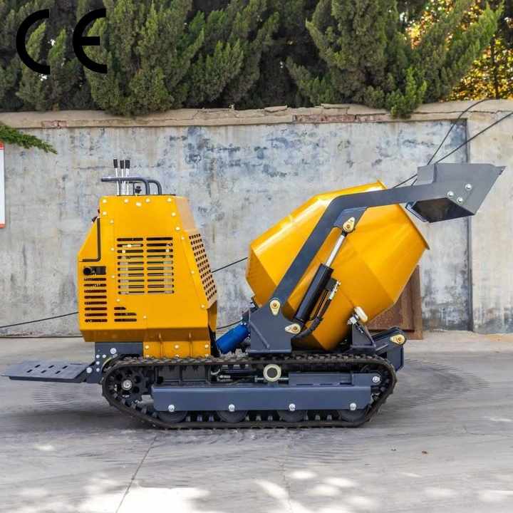 Mini Truck Concrete Mixer 1.2M3 SELF LOADING CONCRETE MIXER TRUCK 3 In 1 Integrited Ready Mix ...