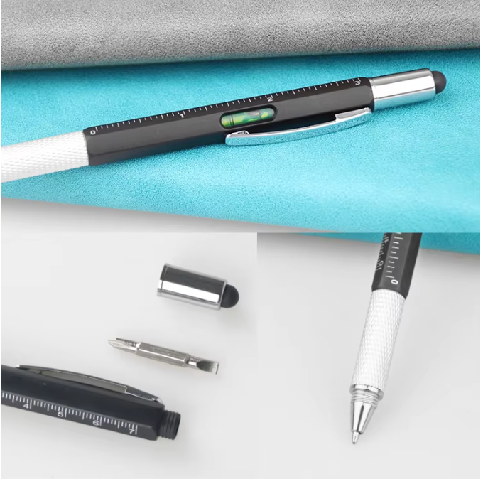Credible Ballpoint Pen Stylus Ruler Combination Personalized Business ...