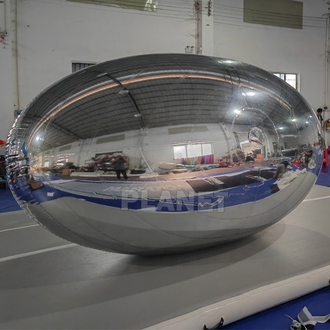 High Quality Double Layer Reflective Pvc Inflatable Mirror Ball Balloon ...