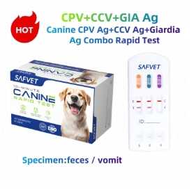 A Pet Care Rapid Test Kit Feline Cat Canine Fip Fcov Ehr Ccv Y Cdv Cpv ...