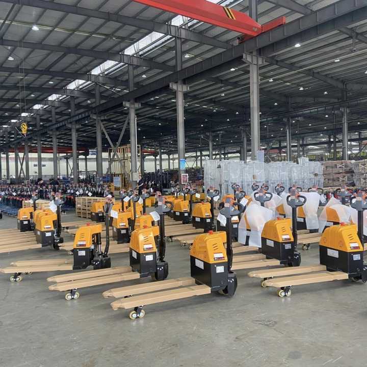 Self Loading Stacker 500kg Pallet Loader Semi Electric Self Lifting ...