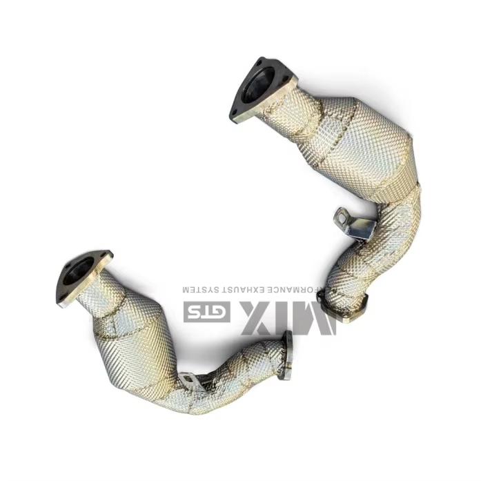 High Flow Catalyst Performance Exhaust Downpipe for Audi A6/A7 C7 3.0T ...