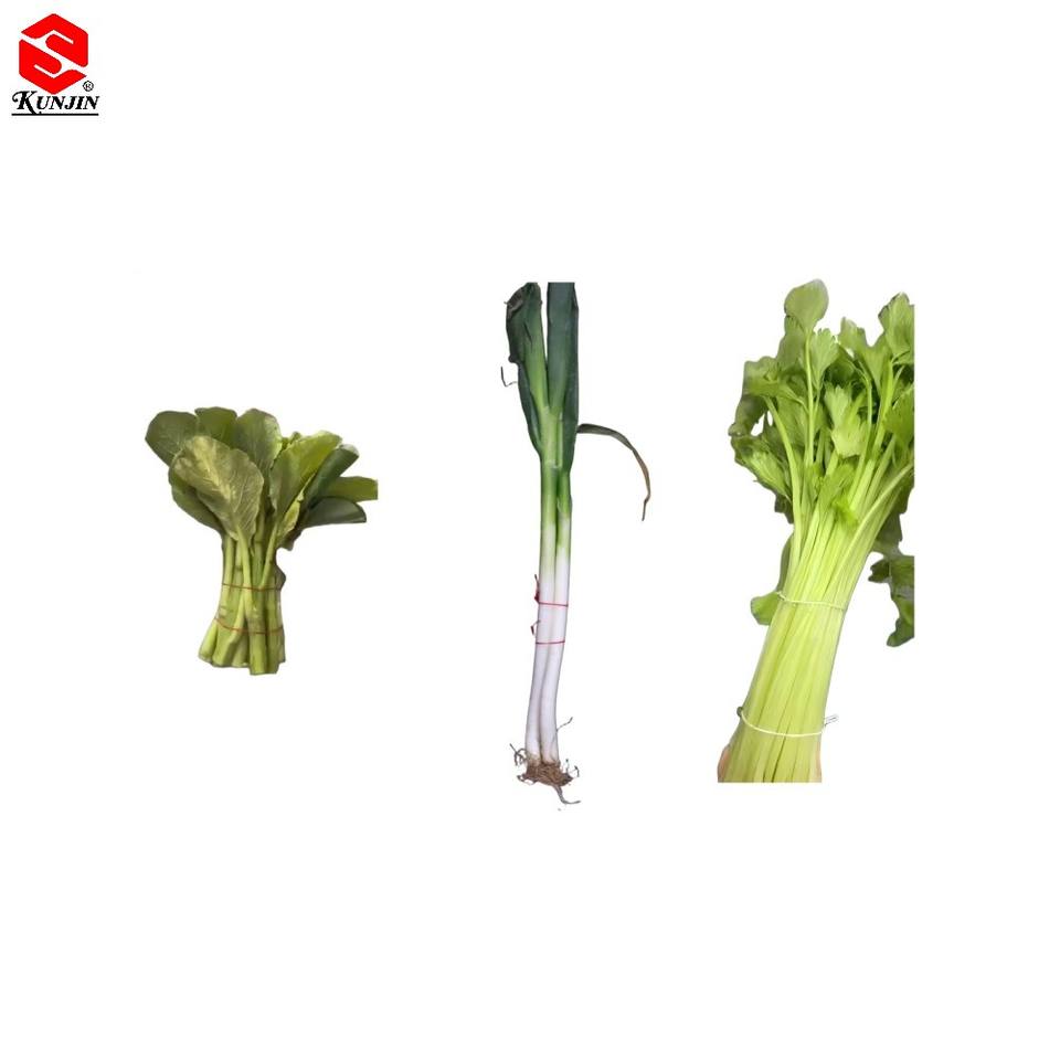 KUNJIN Semi-Automatic Tie Strapping Machine for Vegetables Parsley ...