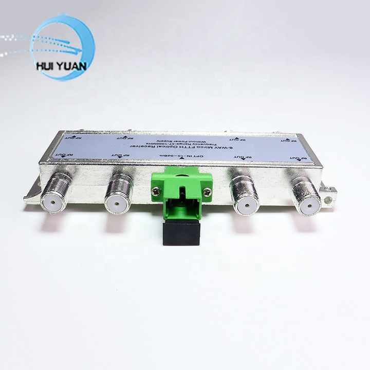 CATV Fiber Passive Node - 8 RF Ports, 47-1000mhz Bandwidth