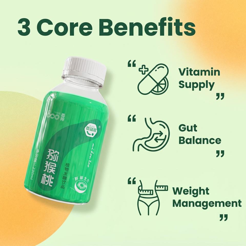 Wild Kiwi Fermented Fruit & Vegetable Drink with Vitamin C Food Grade ...