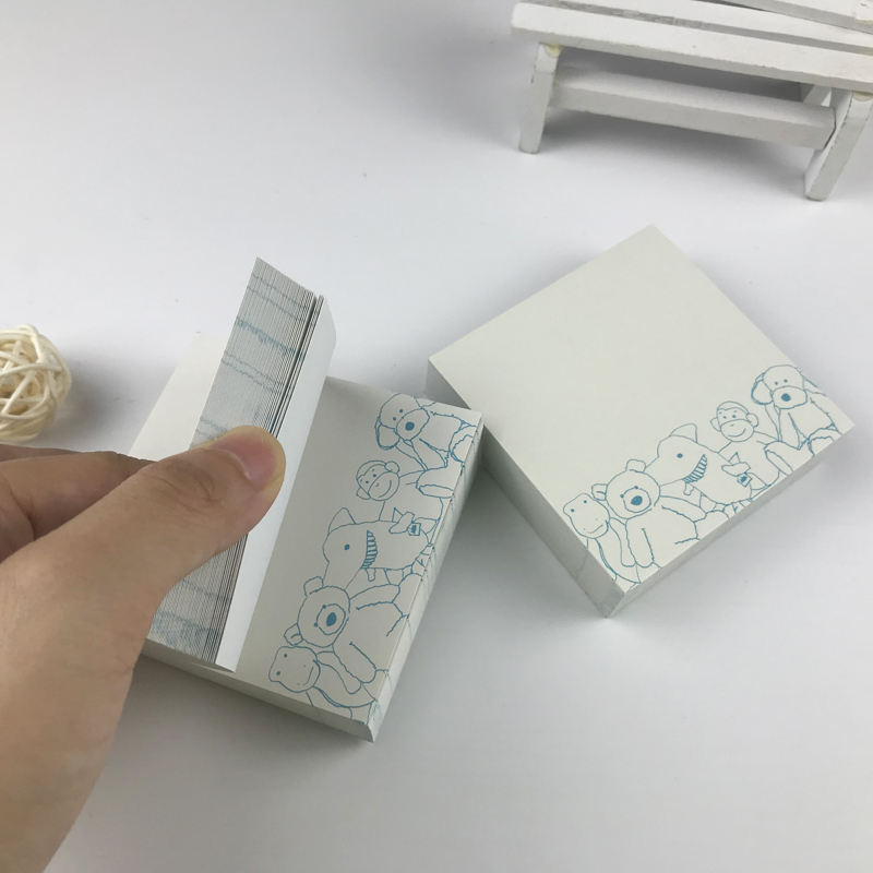 Paper Wholesale Small Sticky Notes School Stationaries Custom Notepad ...
