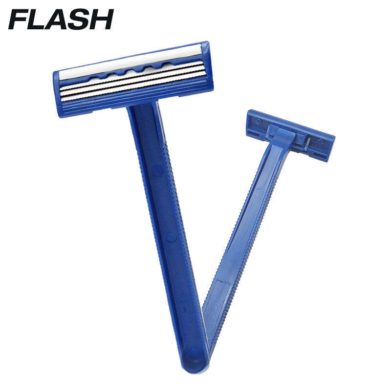 FLASH Triple Blade Disposable Razor for Men with Stainless Steel Blades ...
