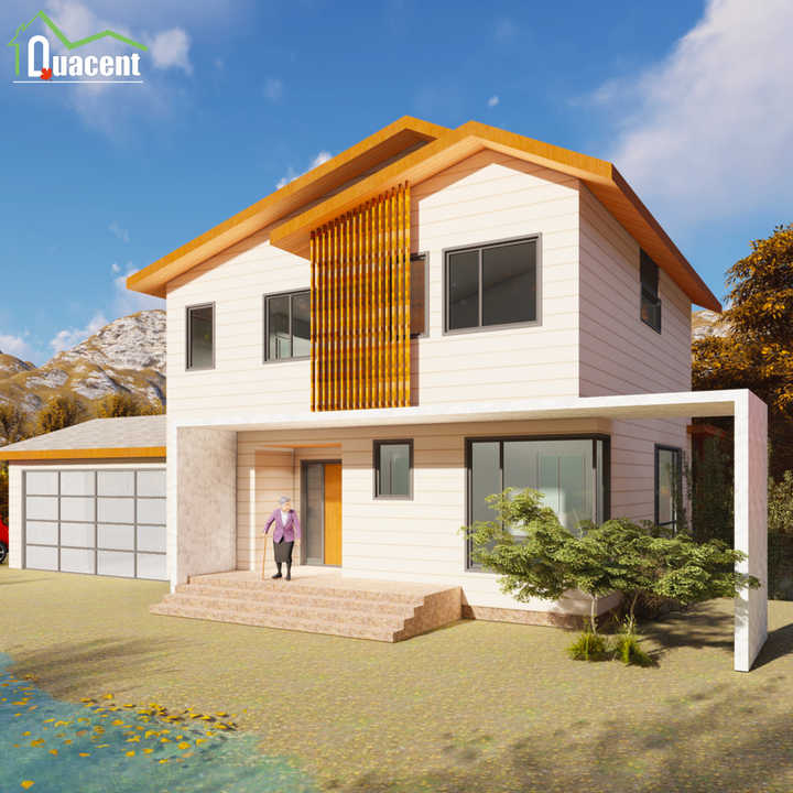 213 Sqm 4 Bedroom 4 Modules Design Pre Fab Home Casas Luxury Villa ...