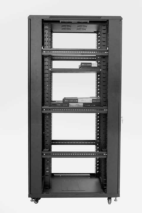 Server Rack Network Cabinet Stock 600x1000 Aluminium Glass 19 Inch 42U ...