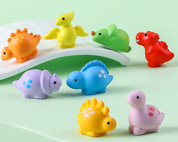 Resin Characters for Kids Cartoon Dinosaur Toy Mini Figures