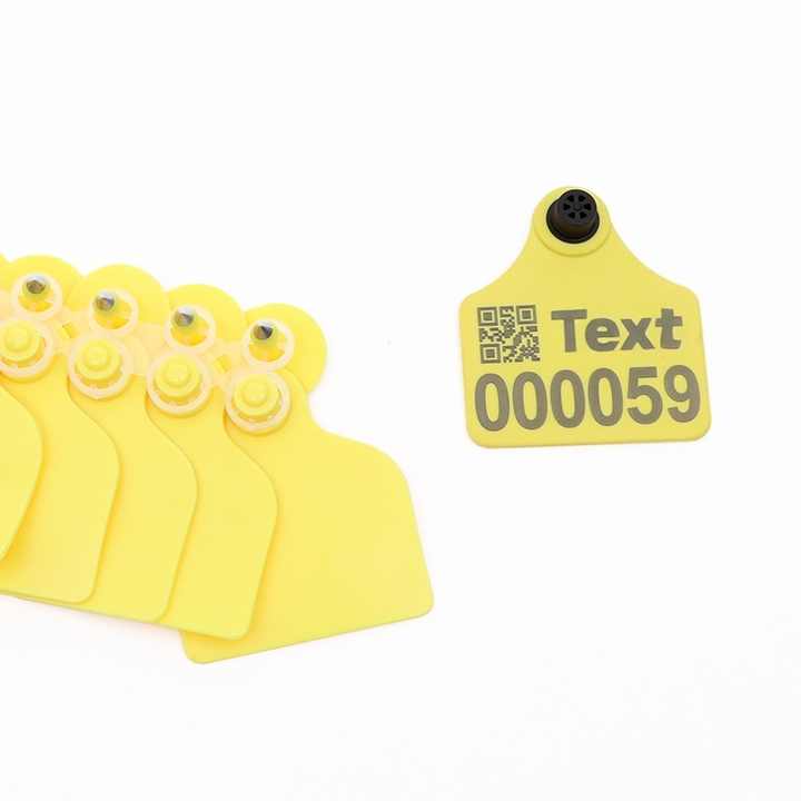 RFID Electronic Cattle Ear Tags for Livestock Breeding Smart Radio ...