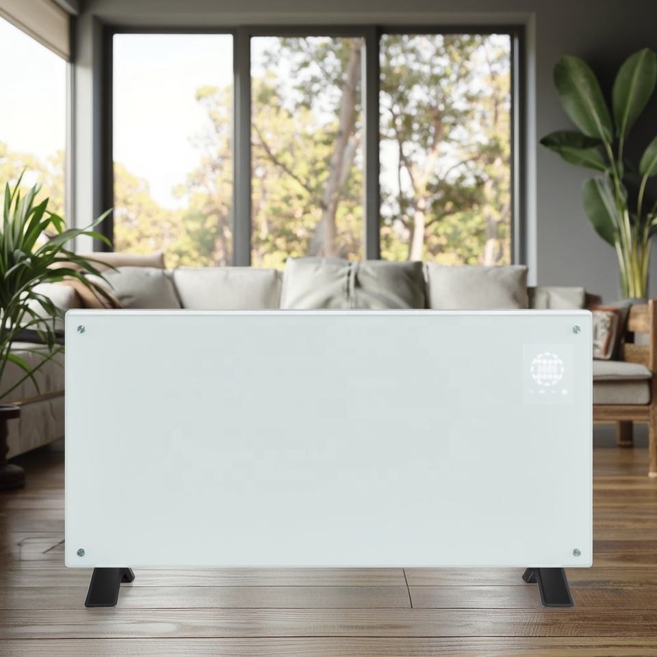 2400W Metal Panel Portable Heater Touch Screen Remote Control WiFi IP24 ...