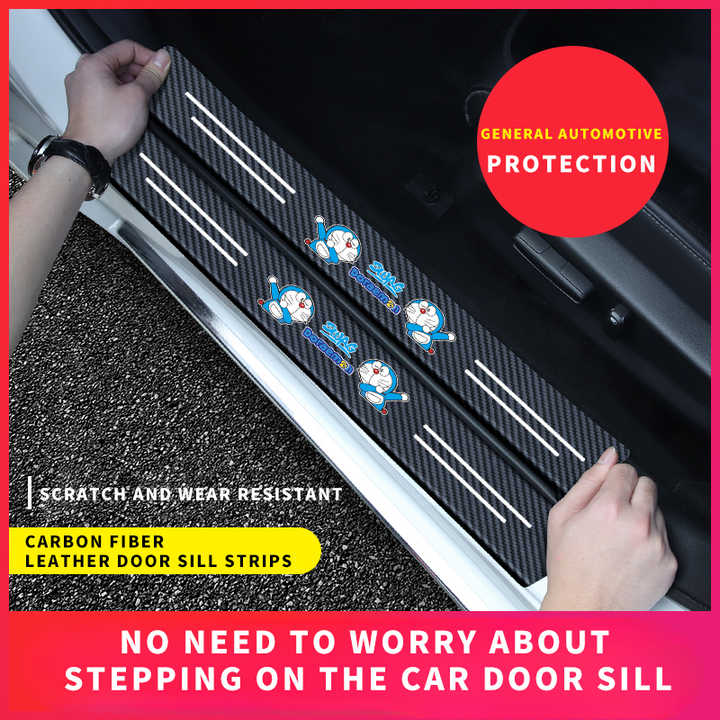 Car Universal Body Decals Film Nano Waterproof Repeated Use 5D Black ...