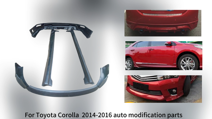 Wide Body Kit for Toyota Corolla 2014 2015 2016 ,the Pp Auto Body ...